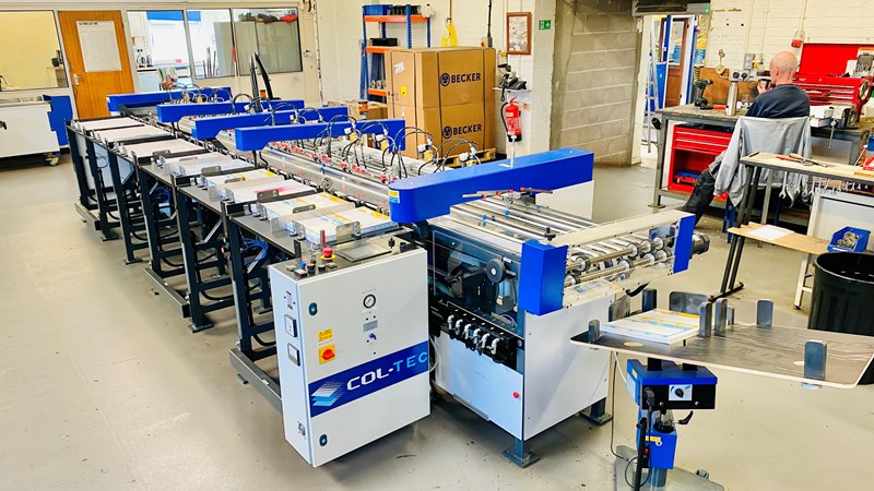 Col-Tec Collator Demonstration Model | pressXchange