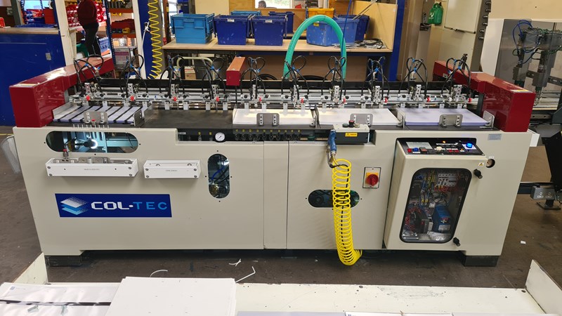 7/14 station A3/A4 Setmaster Duplex Collator | pressXchange