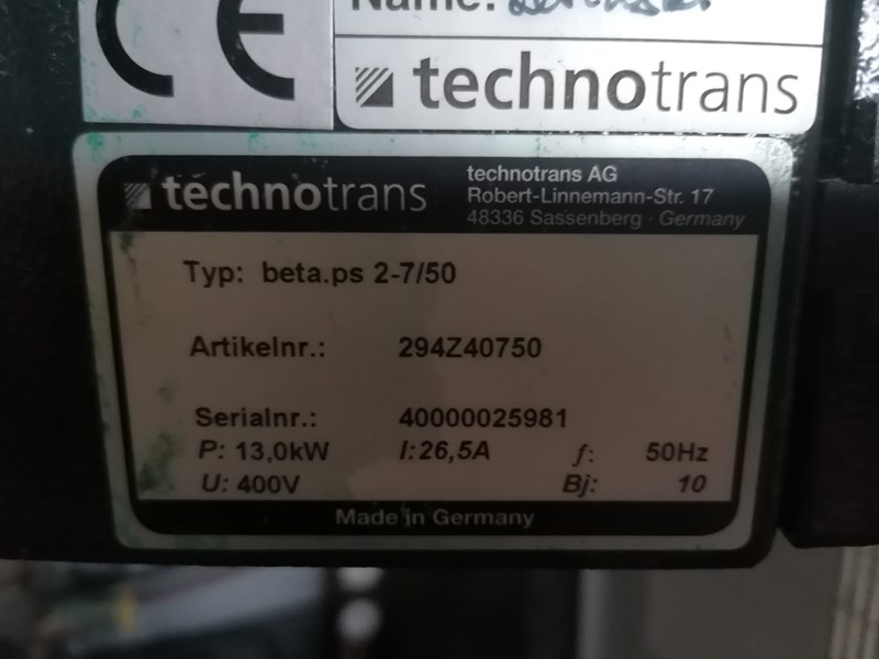 Technotrans BETA. PS | pressXchange