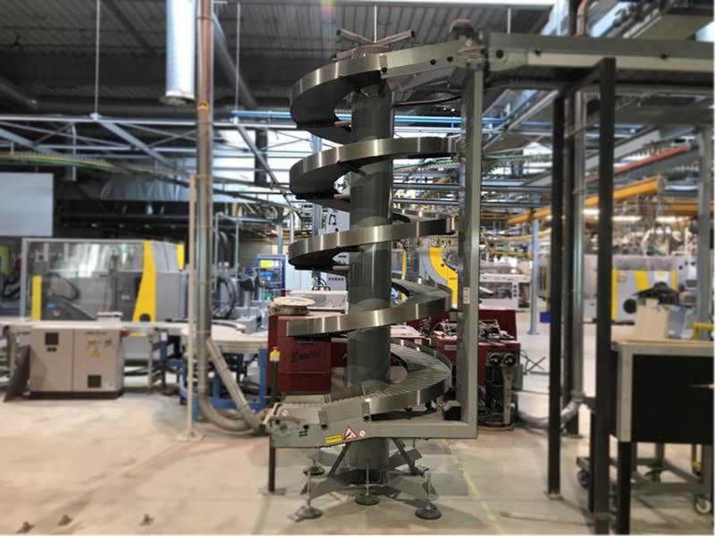 Ambaflex Spiralveyor SV drying tower / spiral conveyor | pressXchange