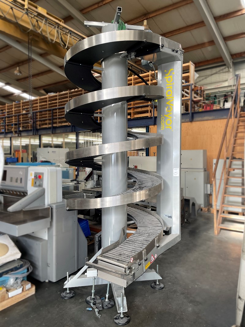 Ambaflex Spiralveyor SV drying tower / spiral conveyor | pressXchange