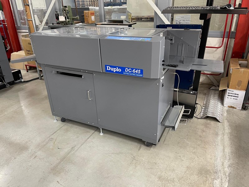 Duplo DC-645 slitter cutter creaser | pressXchange
