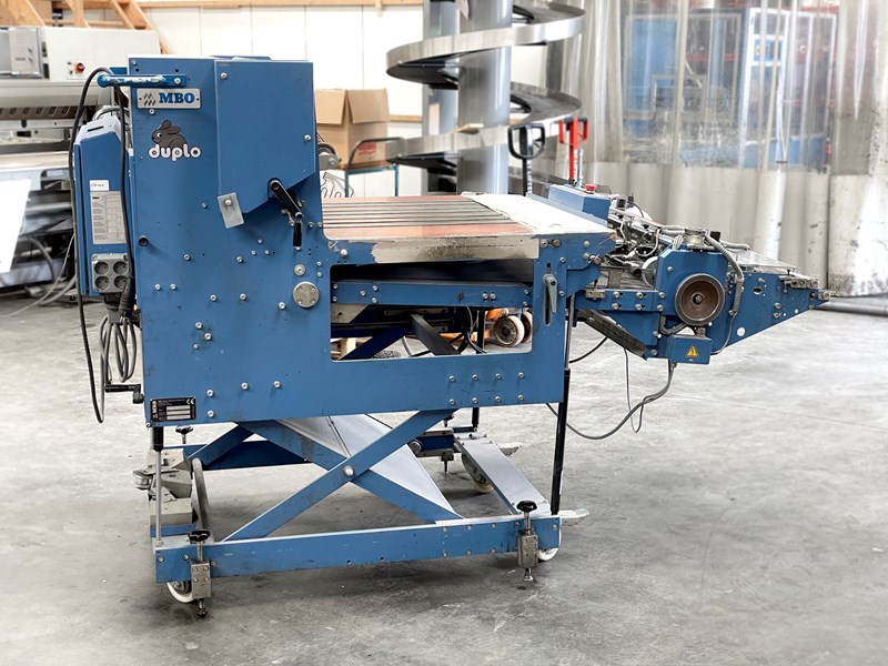 MBO SBAP 72 ME stacker delivery | pressXchange