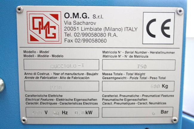 OMG Cucciollo-T compensating book stacker for perfect bound books and ...