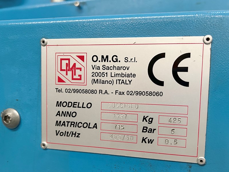 OMG Cucciolo stacker delivery | pressXchange