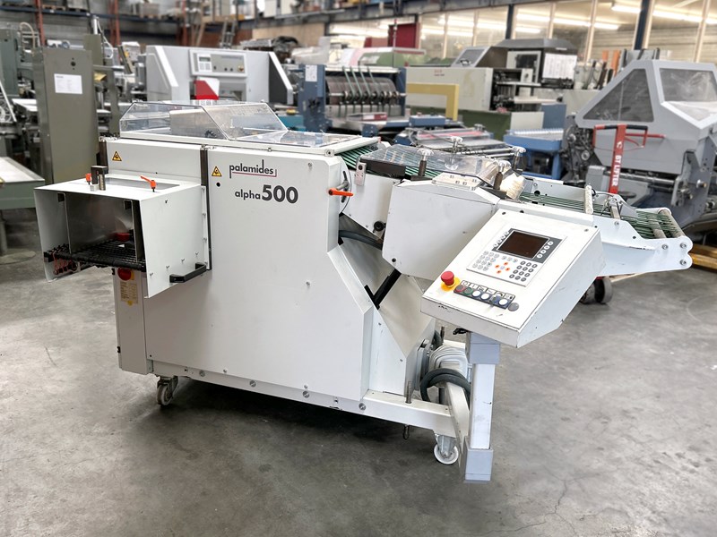 Palamides Alpha 500 vertical stacker delivery | pressXchange