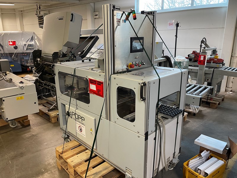 Popp Maschinenbau Strapping bundle machine | pressXchange