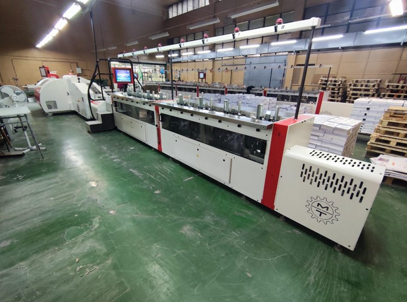 Aster Uniplex TOP Book Sewing Line | pressXchange