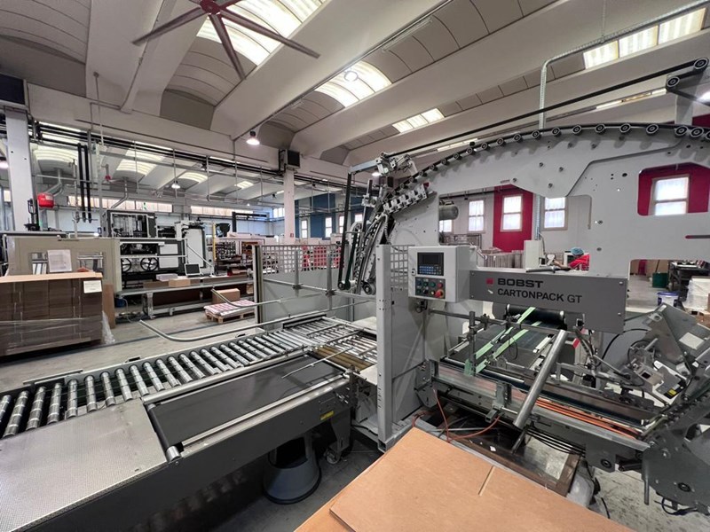 Bobst Expertfold 80 A-1 + Cartonpack GT | pressXchange