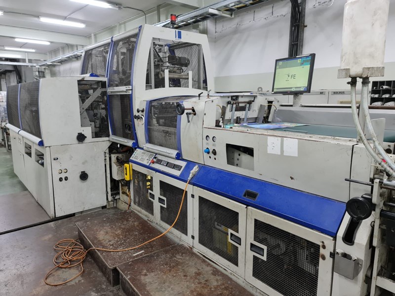 Kolbus BF511 Casing In Line with Sigloch Preparation + Kolbus HD130 ...