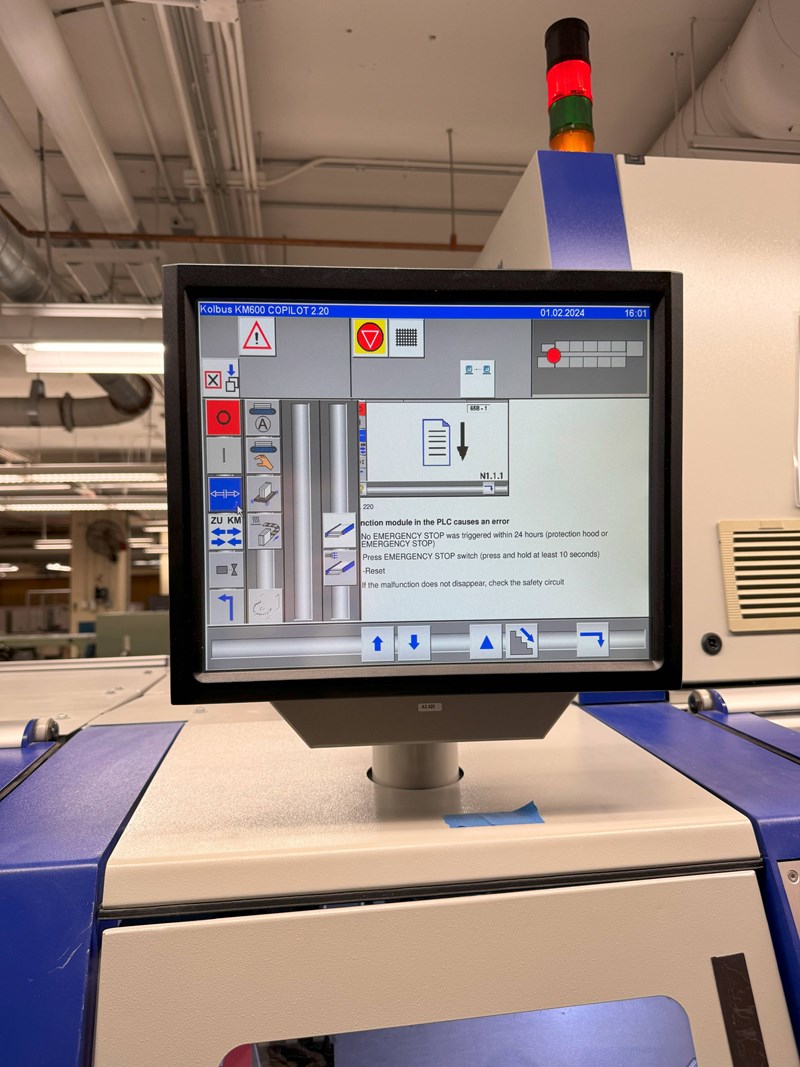 Kolbus KM 600 Perfect Binding Line | pressXchange