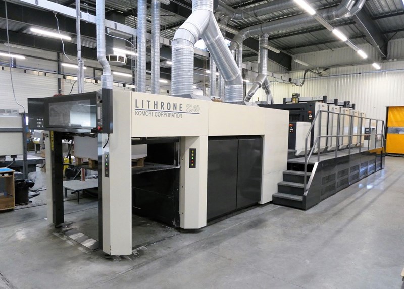 KOMORI Lithrone SX 540 + HC | pressXchange