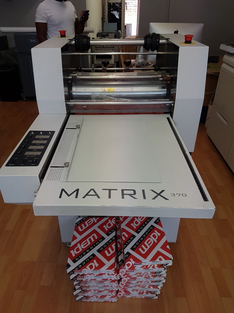 Matrix 370 Laminator | pressXchange