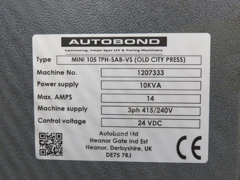 Autobond Mini THS MINI 105 | pressXchange