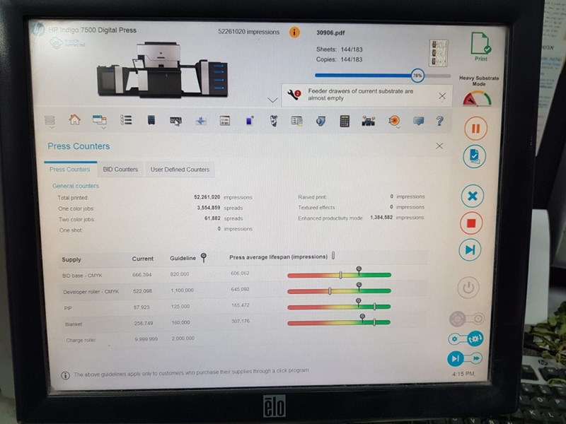 Digital press Indigo 7500 | pressXchange