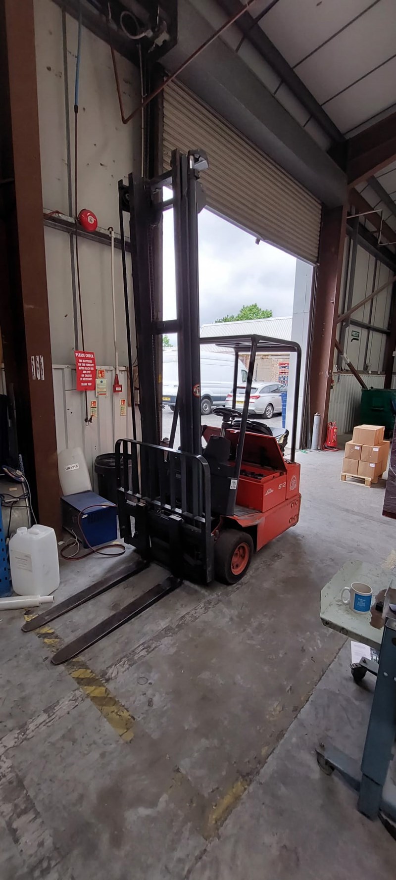 2008 LANSING LINDE Fork Lift Truck | pressXchange