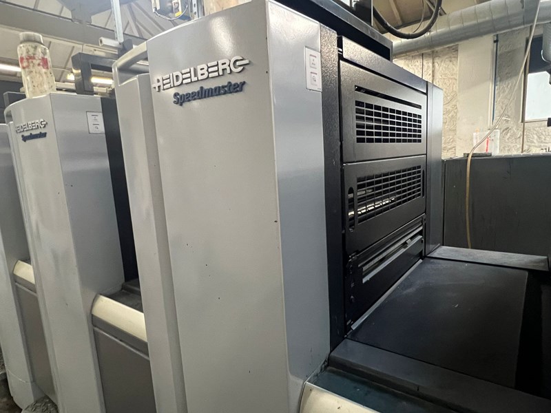 Heidelberg Speedmaster SX 52-5-H + LX (Alcolor) Prinect Axis Control ...