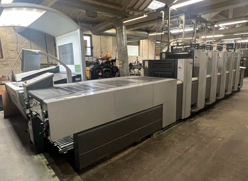 Heidelberg Speedmaster SX 52-5-H + LX (Alcolor) Prinect Axis Control ...
