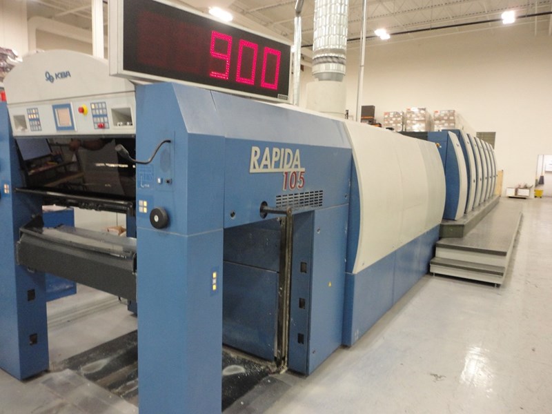 KBA Rapida 105-6+L CX Hybrid (UV&IR) | pressXchange