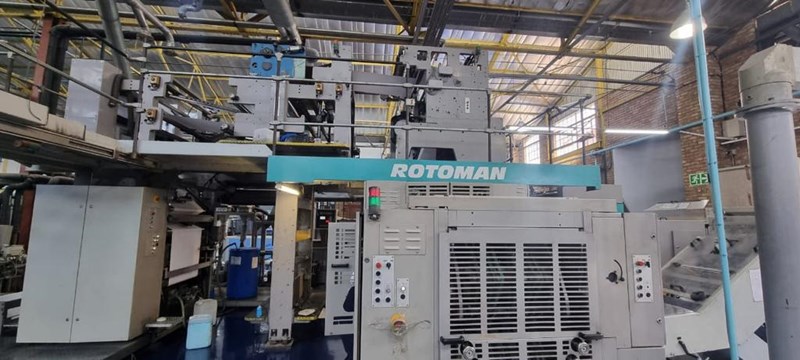 MAN Rotoman N 5-Unit Heatset Web Offset Press | pressXchange