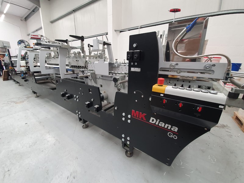 Heidelberg MK Diana Go 85 Straight Line Crashlock Cartons | pressXchange