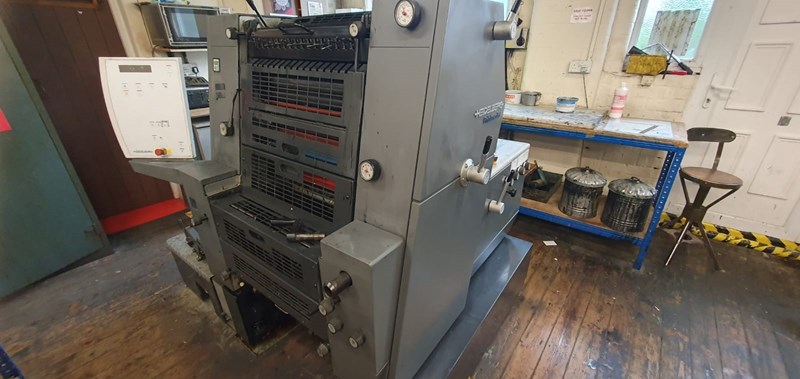 Heidelberg Printmaster GTO 52 + Numbering & Perforating | pressXchange