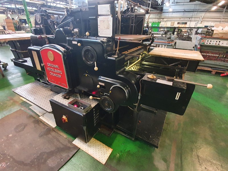 Heidelberg S Cylinder Automatic DIe Cutter | pressXchange