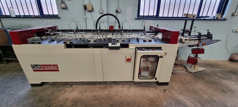 Setmaster Collator, Stitch & trim with Crash Numbering For NCR work | pressXchange