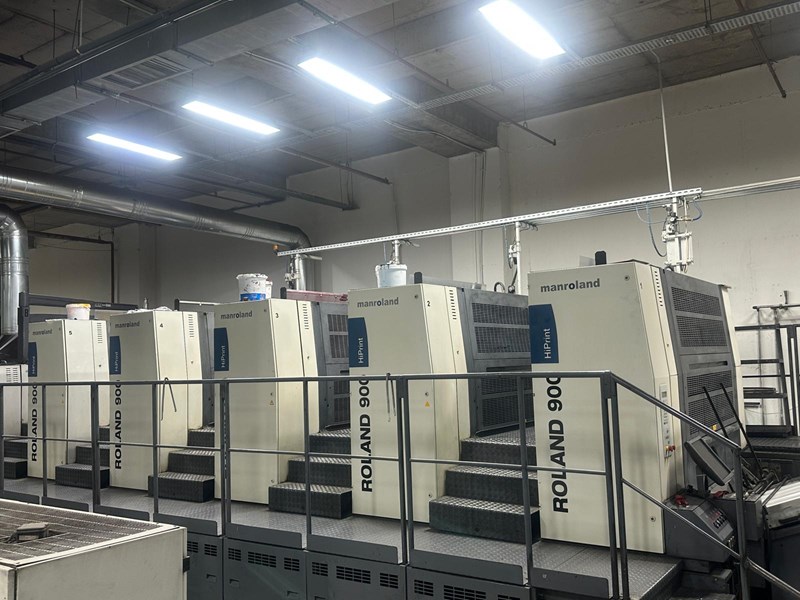 2008 - Man Roland R 905-6+LV HiPrint | pressXchange