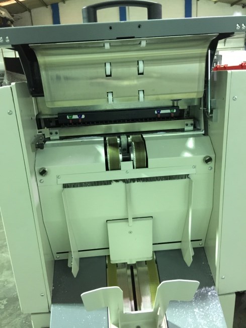 James Burns Docupunch Short Run automatic Punching machine for Wiro ...