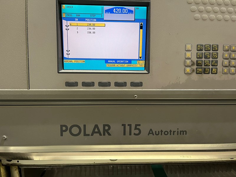 Polar 115 ED Autotrim | pressXchange