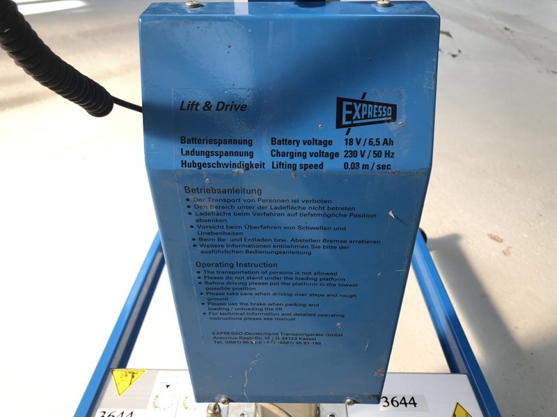 Expresso Expresso Lift & Drive 70 | pressXchange