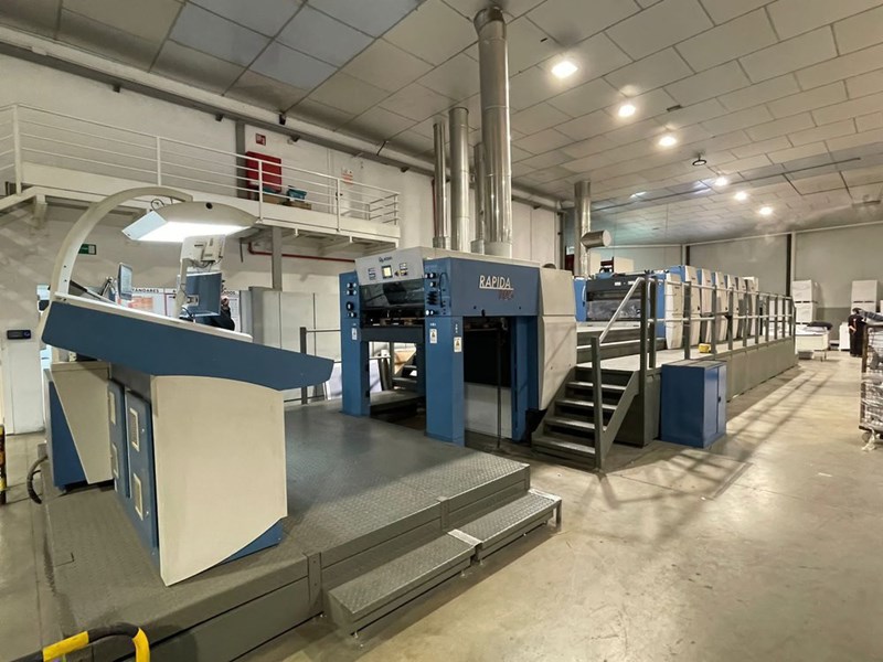 KBA Rapida 105 HS-6+L ALV2 HYBRID | pressXchange