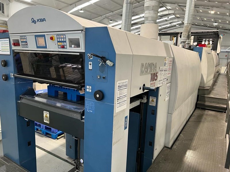 KBA Rapida 105 SIS-8+LTTL CX ALV2 HYBRID | pressXchange