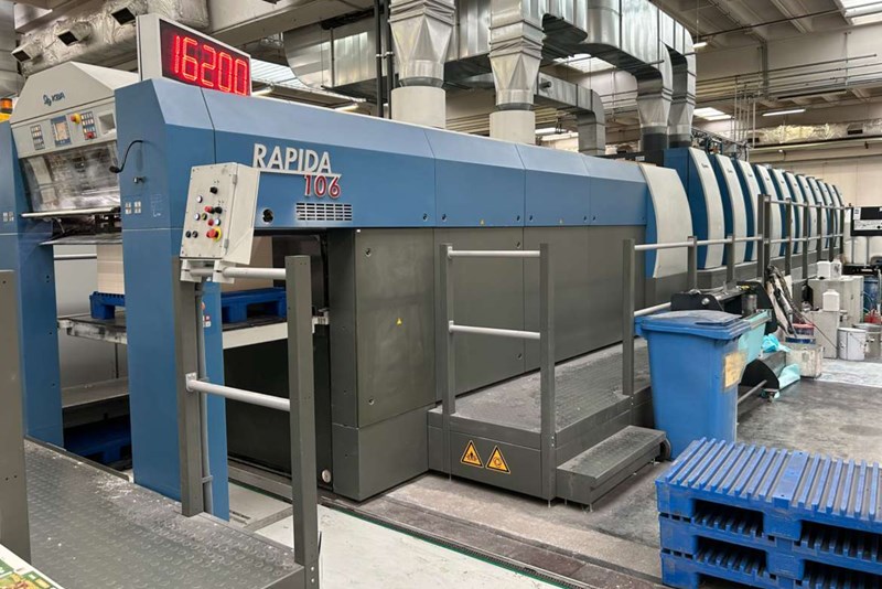 KBA Rapida 106-7+LTTL CX ALV3 HYBRID | pressXchange