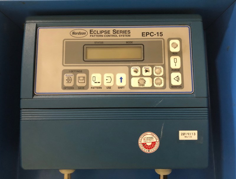 Nordson Hotmelt gluer 4x straight line | pressXchange