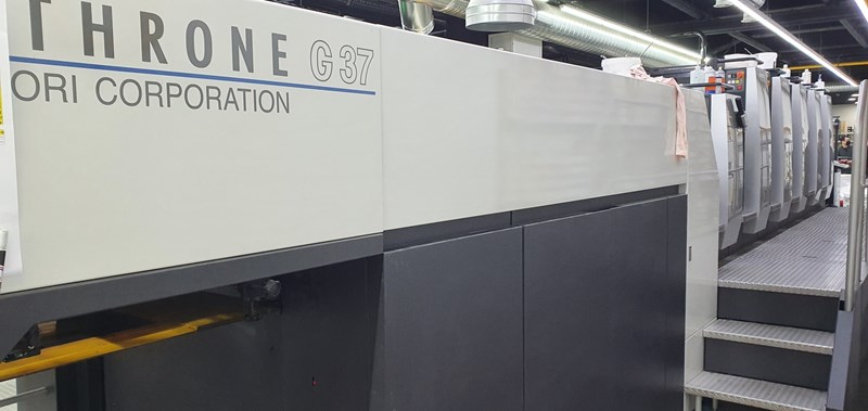 Komori GL 537 + CX + IR | pressXchange
