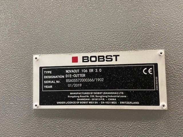 Bobst NOVACUT 106 ER 3.0 | pressXchange