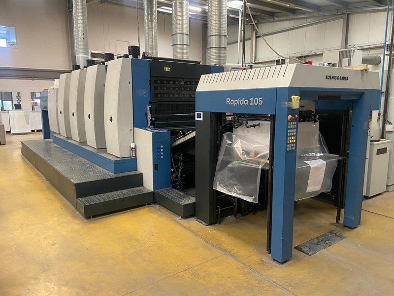 KBA Rapida 105-4 FAPC LED UV | pressXchange