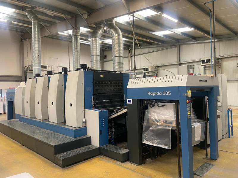 KBA Rapida 105-4 FAPC LED UV | pressXchange