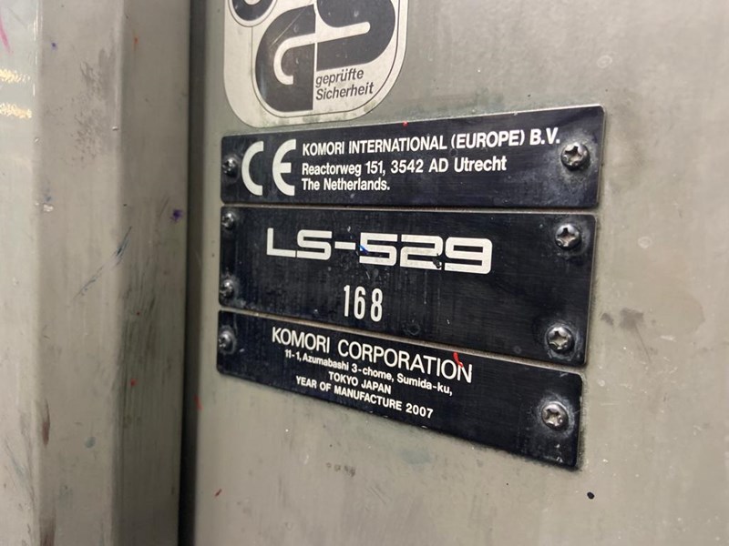 Komori Lithrone LS 529 + LX | pressXchange
