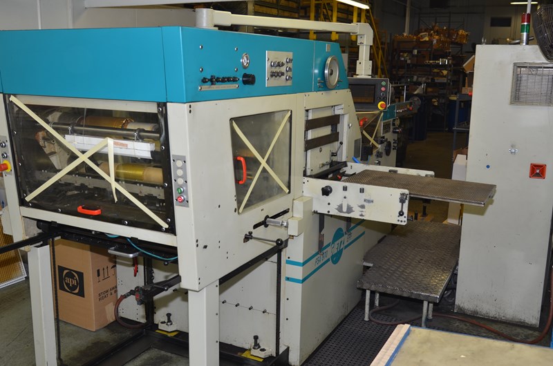 Gietz FSA 720 : foil stamping machine fully reconditioned | pressXchange