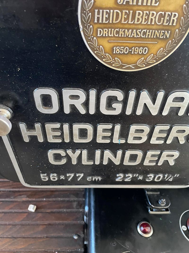 Original Heidelberg SBG | pressXchange