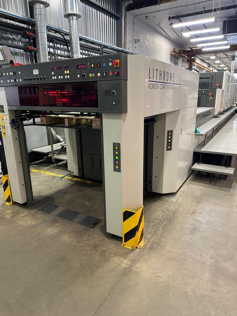 Komori Lithrone GL- 540 + Anilox coat | pressXchange