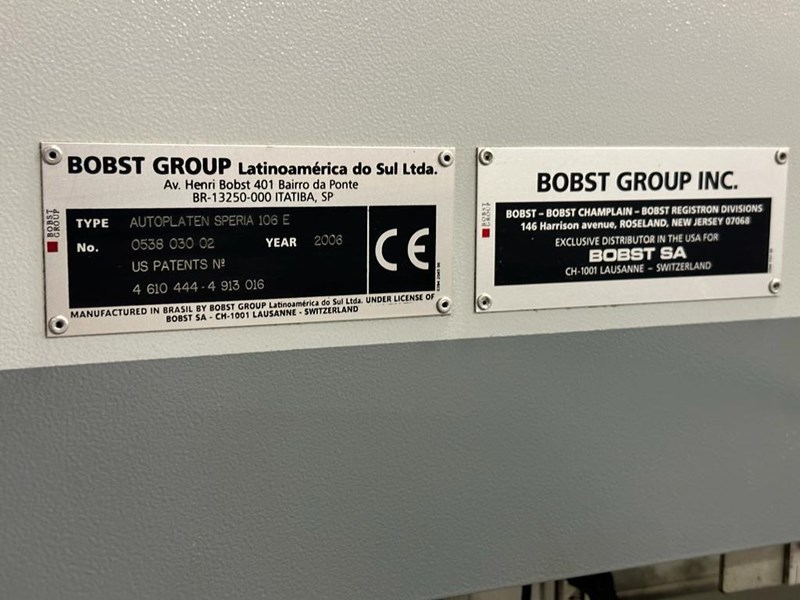BOBST SP 1650E | pressXchange