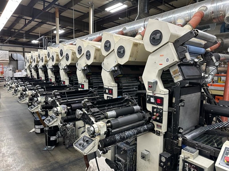 2003 Comco Proglide 18 Flexo Label Press | pressXchange