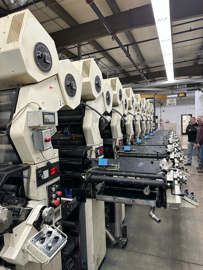 2003 Comco Proglide 18 Flexo Label Press | pressXchange