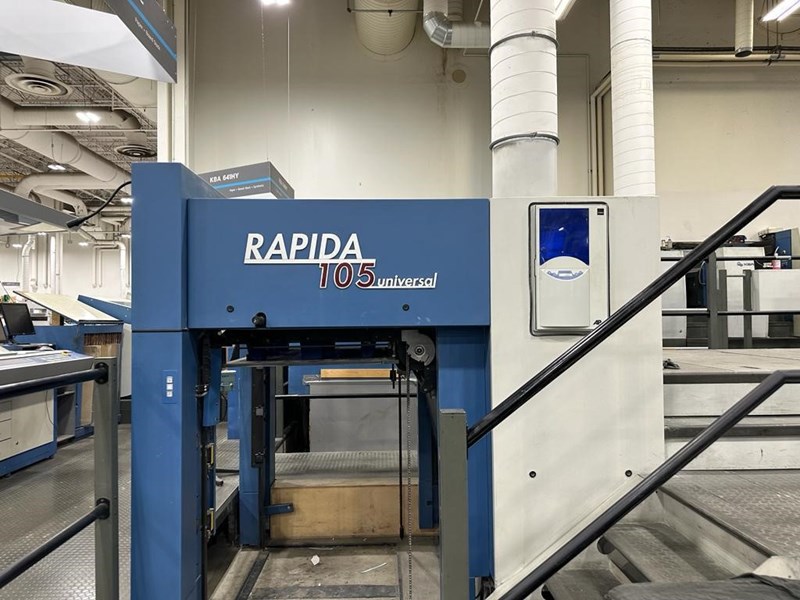 KBA Rapida Universal 105-5-L-CX | pressXchange