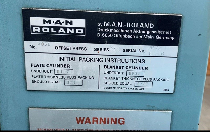 Manroland 600 | pressXchange