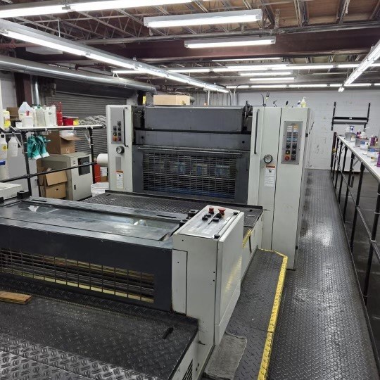 Man Roland R700 3 B 6 Color 40 Inch Press with Coater | pressXchange